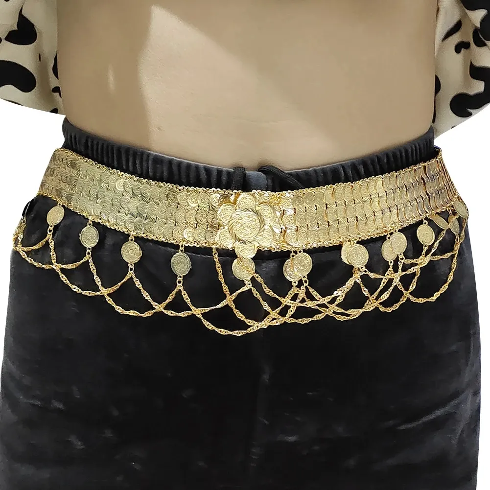 DHgate.com:Turkish Gold Coin Belly Chain for Women: Waist Belt Mhamad ...