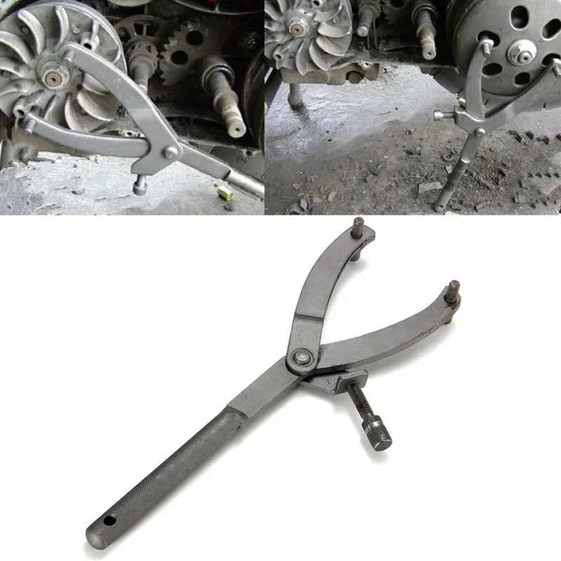 Flywheel Wrench Puller Tool for Motorcycle Scooter Moped Variator and ...