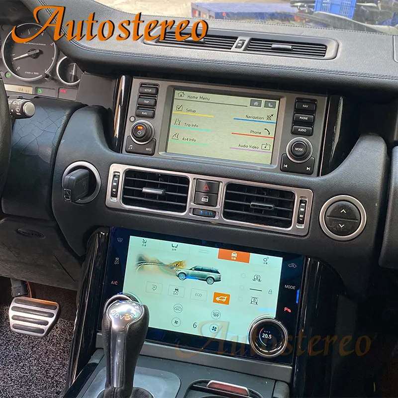 Land Rover GPS Climate Control Panel - Digital AC Unit for Range Rover ...