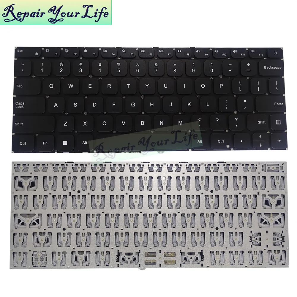 Spanish Keyboard Skin for Gateway GWTC51427 14.1 in Ultra Slim Notebook ...