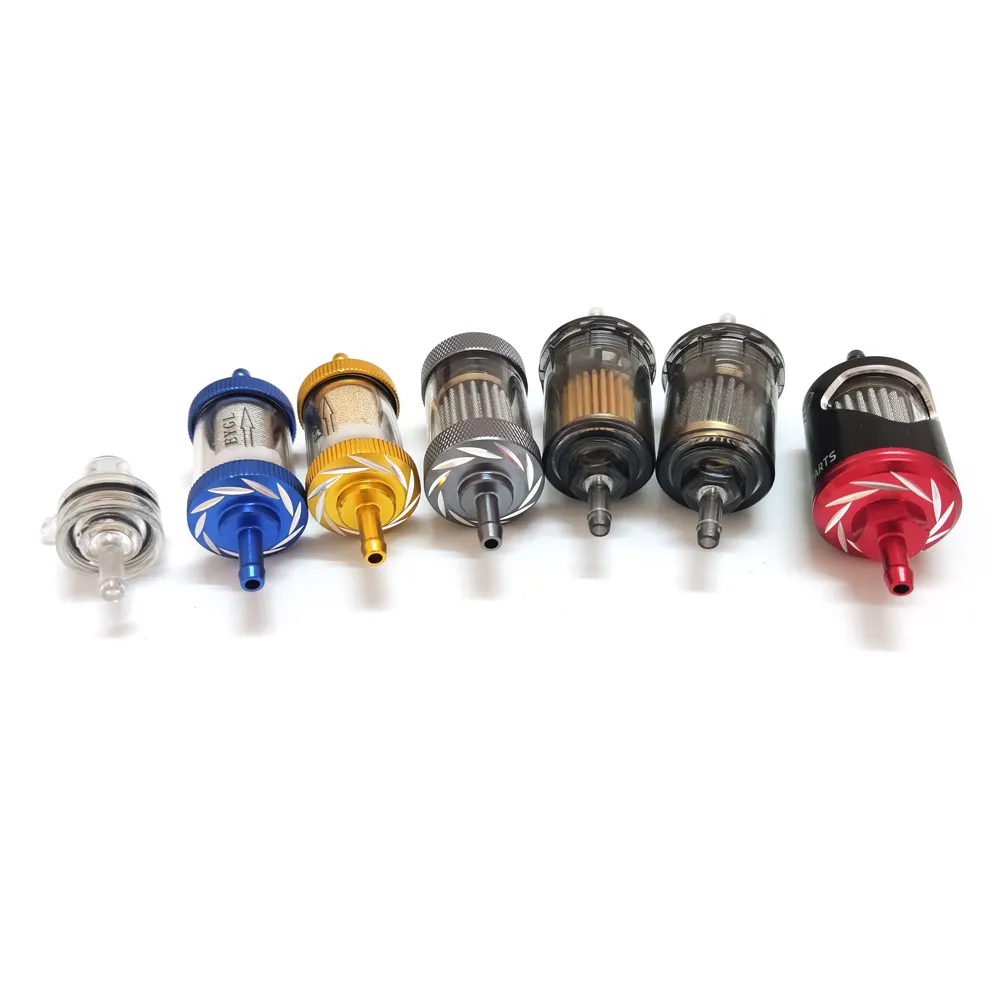 High-Flow Universal Motorcycle Gasoline Filter - For Motorbikes and ...