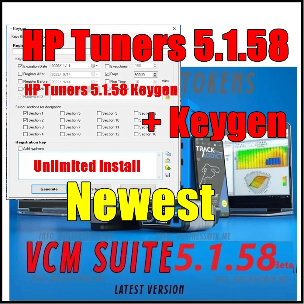 2024 NEW HP Tuners 5.1.58 with Keygen | MPVI2 & MPVI3 Supported | Unlimited HP Tuners HPT to BIN ...