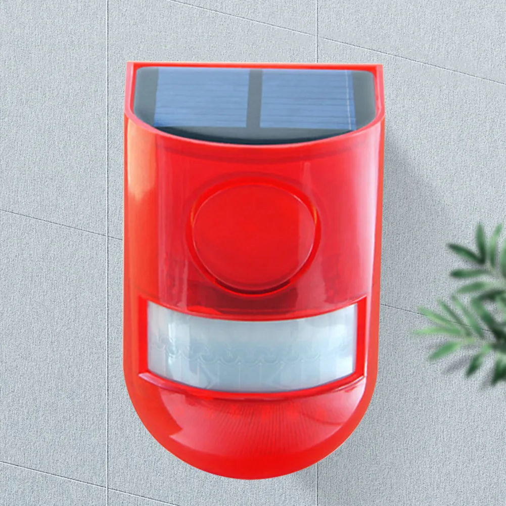 DHgate.com:Waterproof Solar-Powered Outdoor Security Alarm Siren with ...