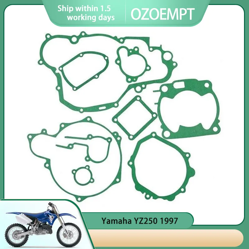 DHgate.com:Yamaha YZ250 Engine Crankcase Gasket Kit for 1997, High ...