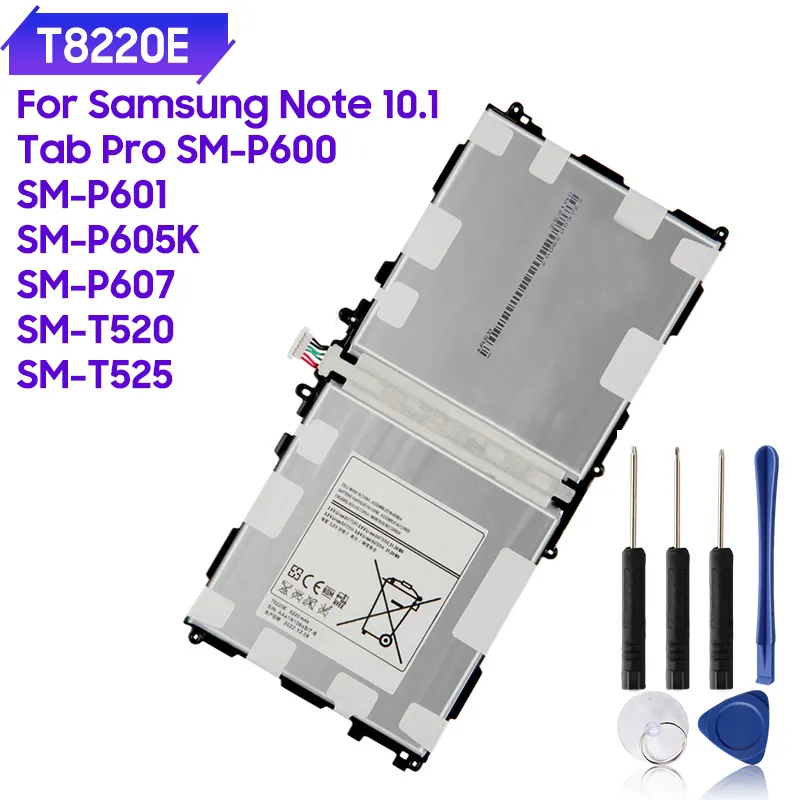 DHgate.com:T8220E Battery for Samsung Galaxy SM-P601 | 8220mAh Long ...