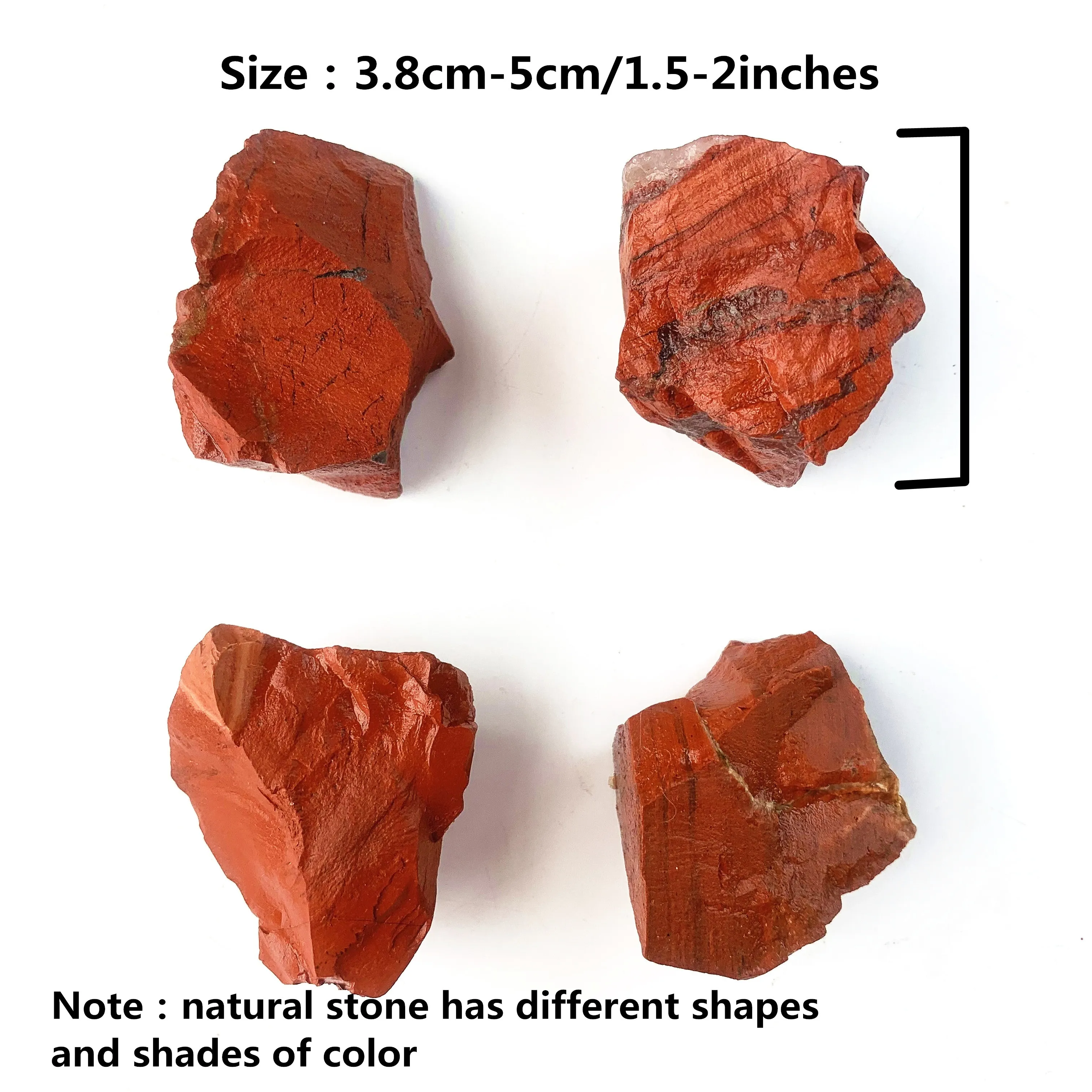 DHgate.com:Red Jasper Rough Stone Set: Natural Healing Crystals for ...