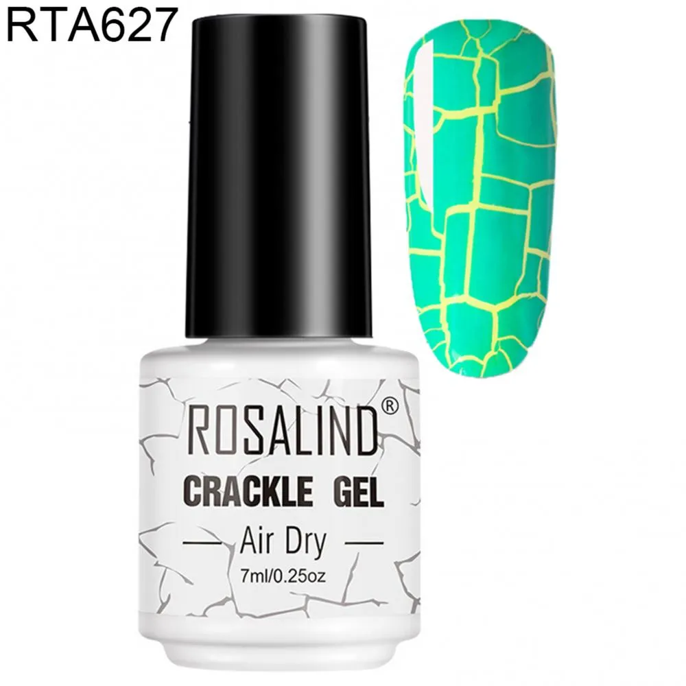 7ml Manicure Nail Polish ROSALIND Fast Dry Crackle Gel Varnish from ...