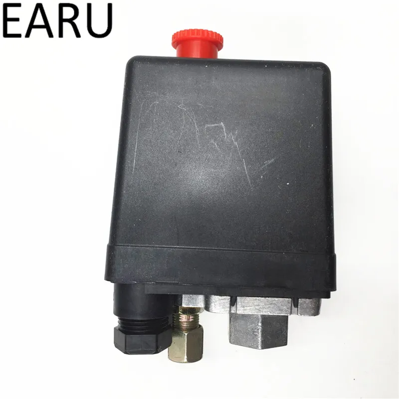 Air Compressor Pressure Switch 220V, Heavy Duty 90 120 PSI Control ...