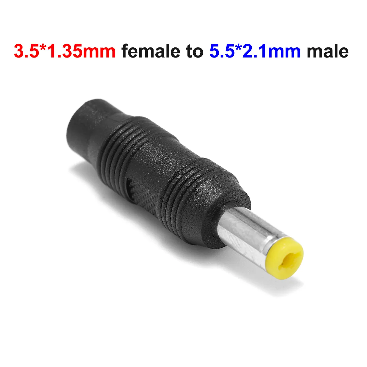 DHgate.com:5x2.1mm to 3.5x1.35mm DC Power Converter Plug, Durable Male to Female Power Adapter ...