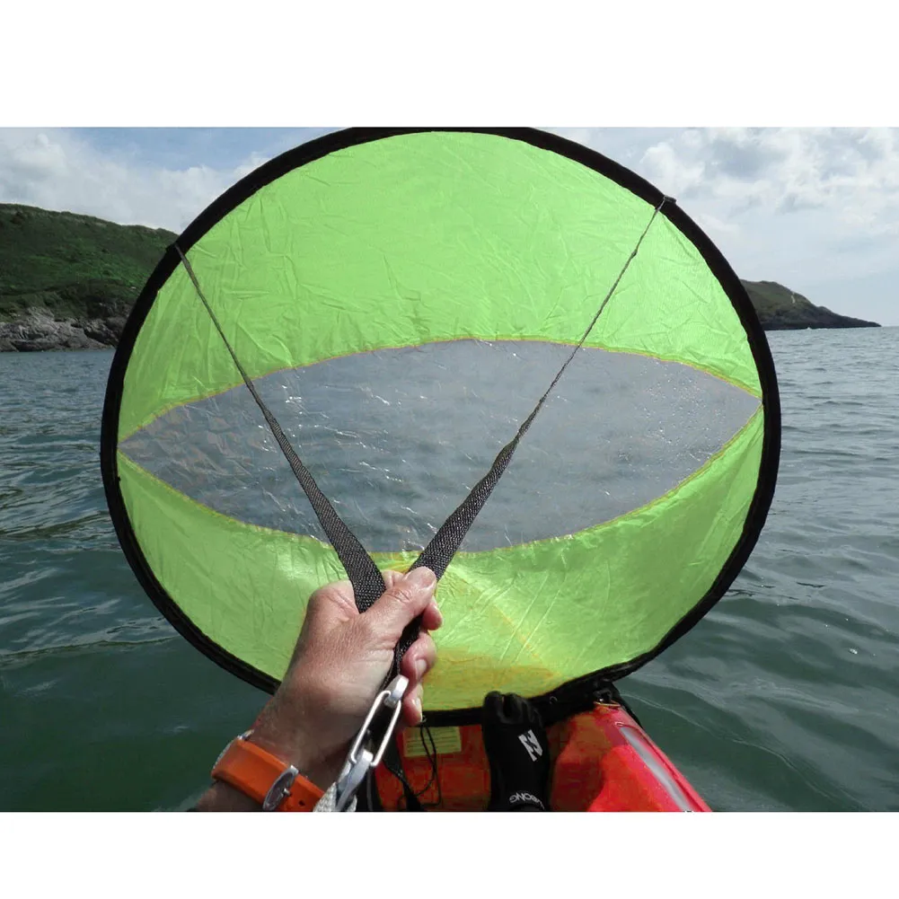 Kayak Boat Wind Sail Canoe SUP Paddle Board Sail with Clear Window for ...