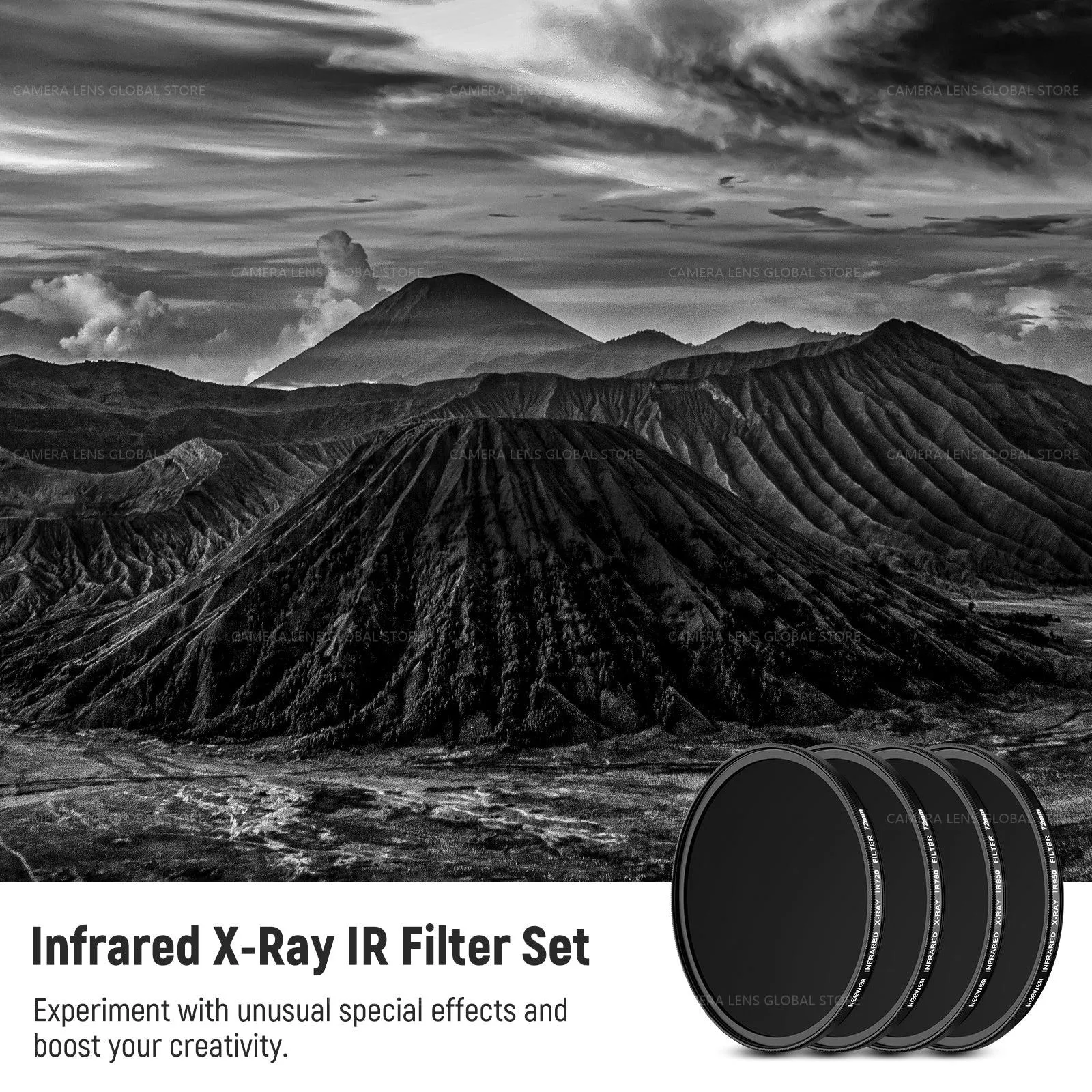 DHgate.com:4-Pack Infrared Filters 72mm & 67mm Multi-coated HD Optical ...