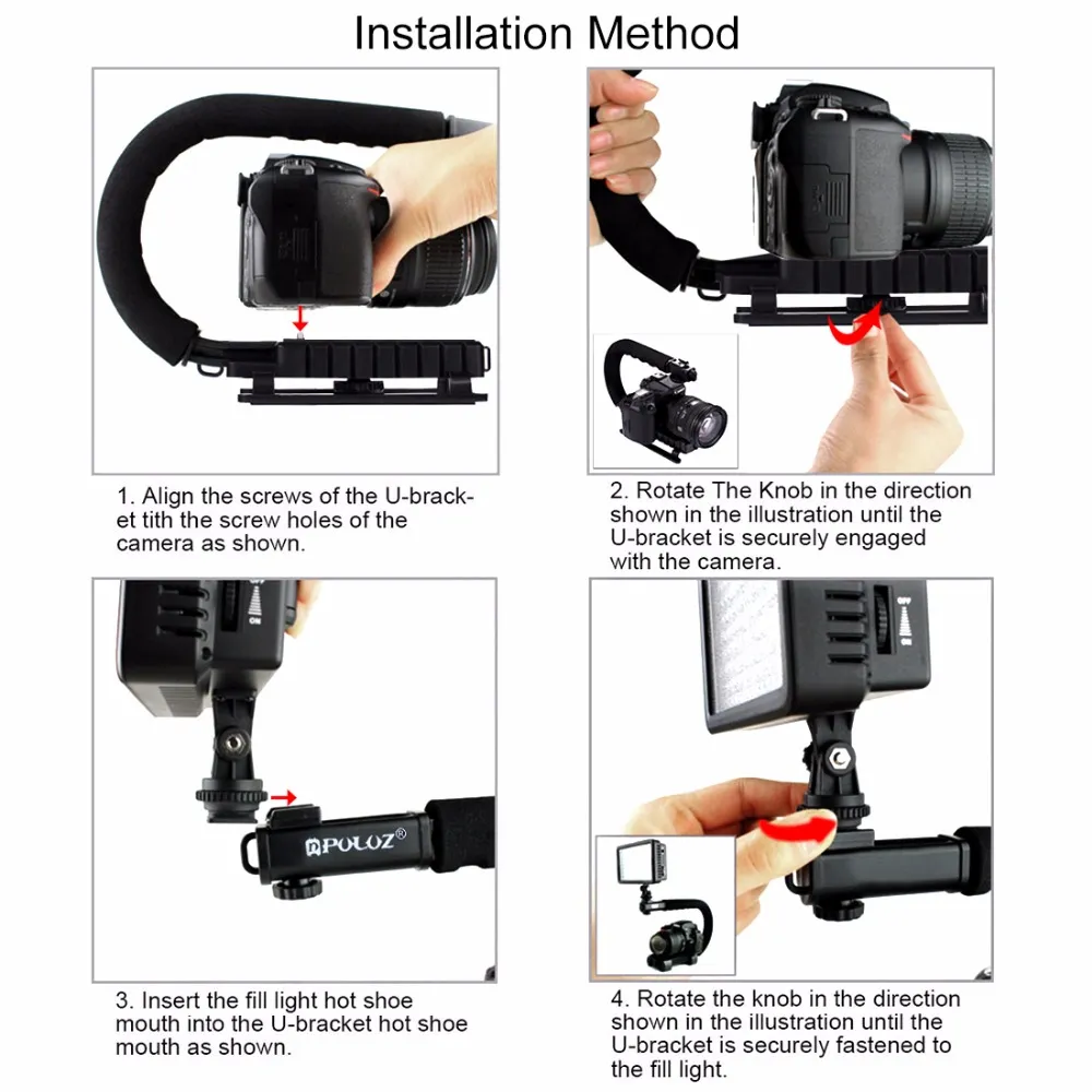 DHgate.com:Single-Handheld Stabilizer Bracket for Steadycam, SLR & DV ...