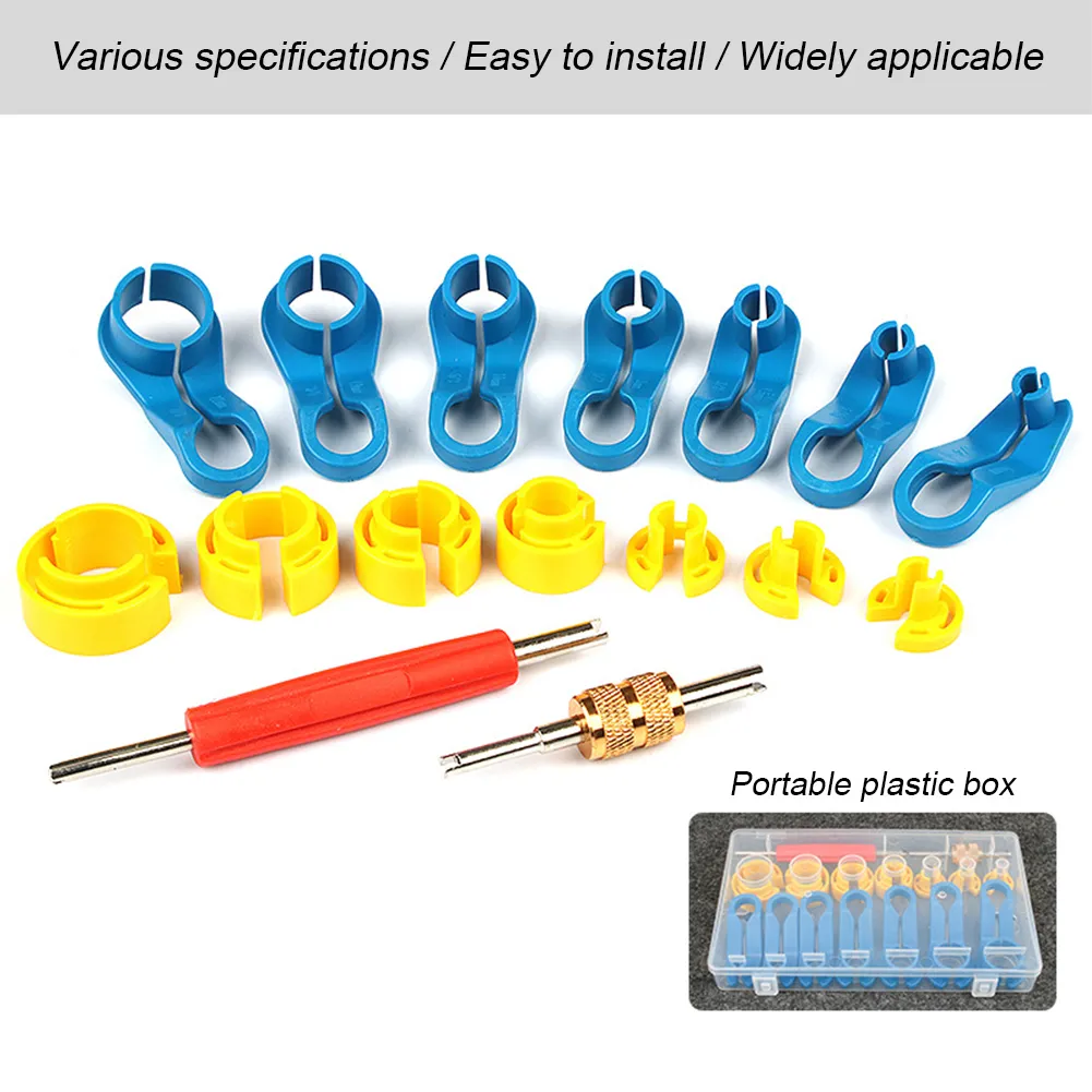Auto Air Conditioner Refrigerant Pipe Removal Tool Set with Quick ...