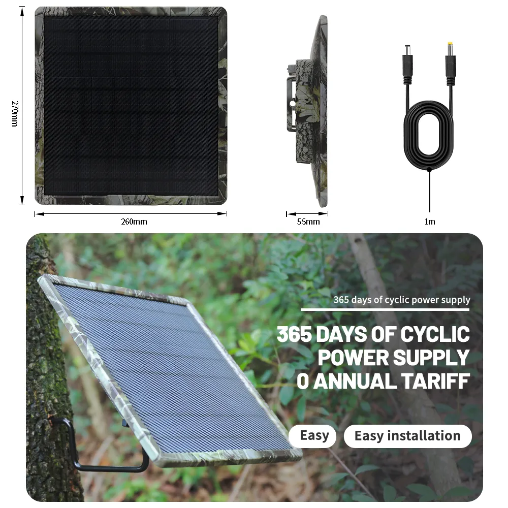 Outdoor Solar Power Bank Complete Kit: Portable 6v/9v/12v Rechargeable ...