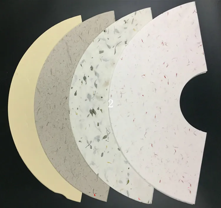 DHgate.com:Yunlong Xuan Rice Paper Fan Style - Half-Ripe Calligraphy ...