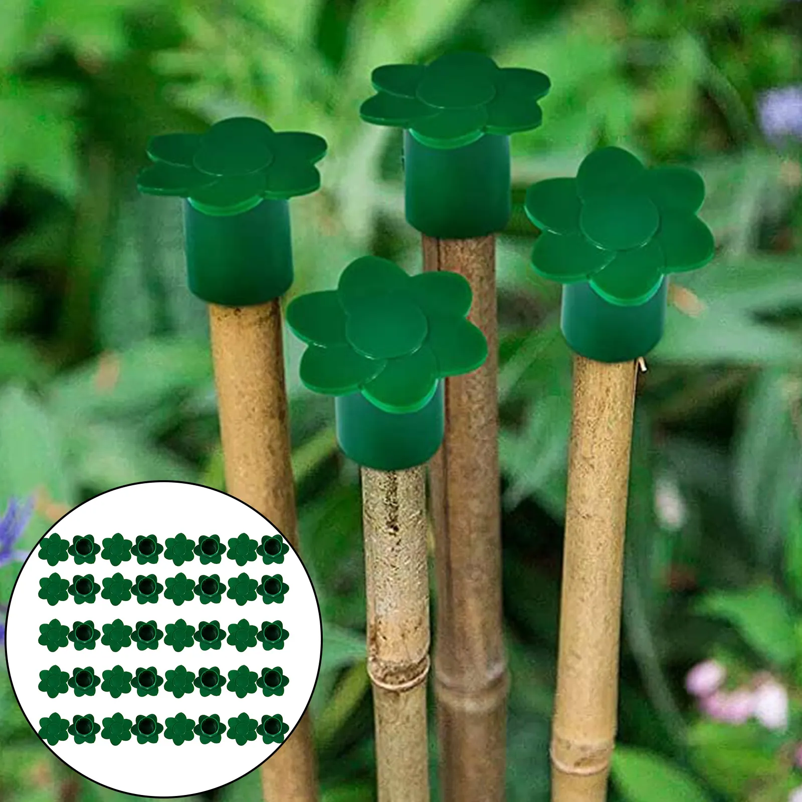 DHgate.com:48PCS Bamboo Rubber Cane Caps | Eco-Friendly Safety Toppers ...