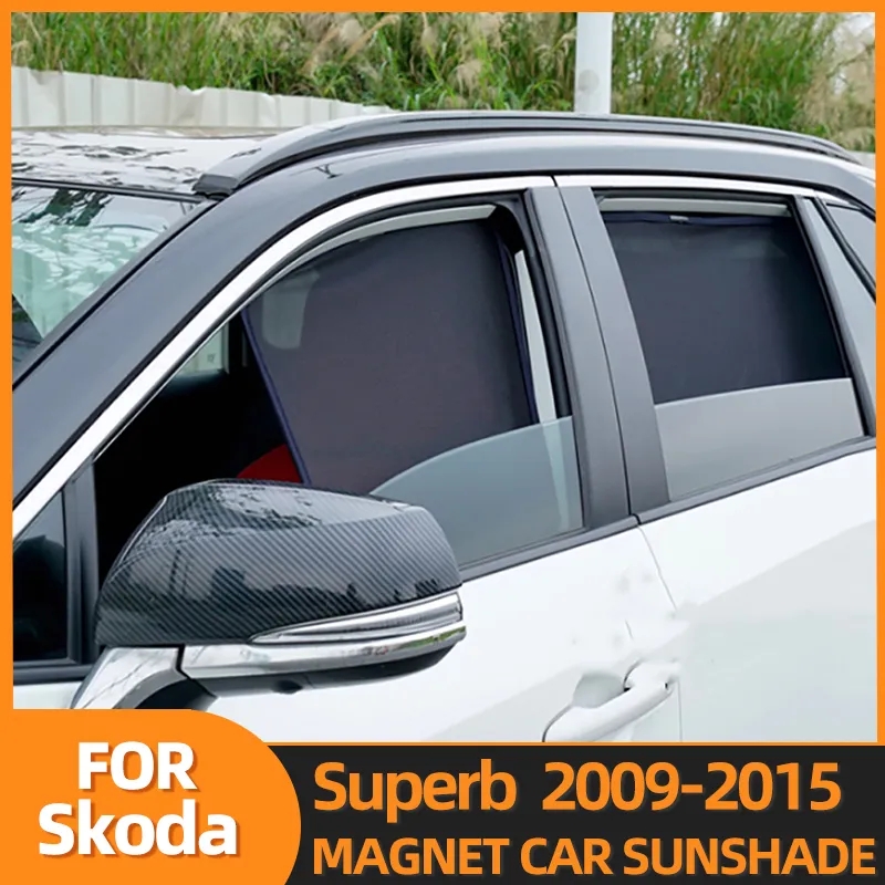 DHgate.com:Skoda Superb 3T Magnetic Sunshades, Custom-Fit Front & Rear ...