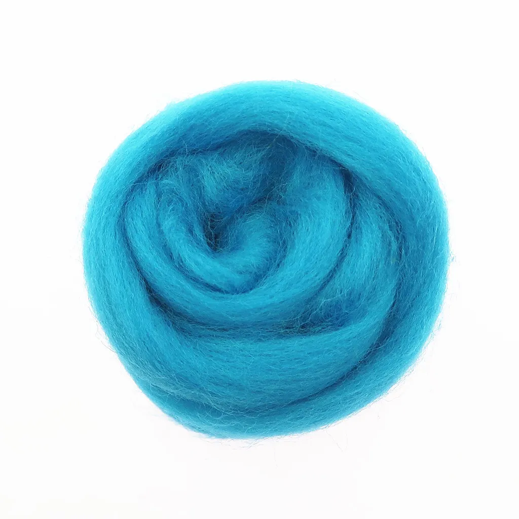 50g/10g Soft Merino Wool Roving for Needle Felting, Spinning, Wet ...