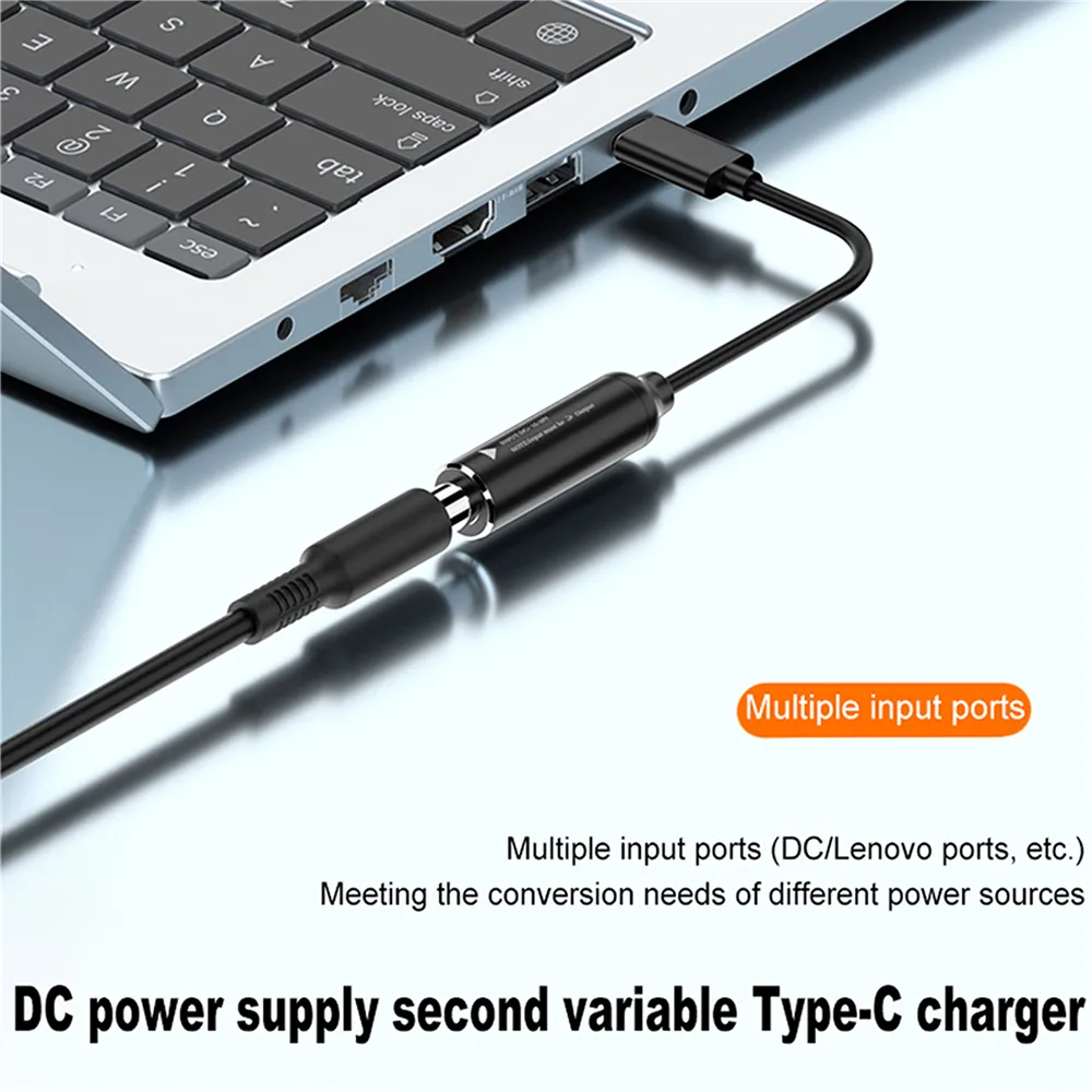 DHgate.com:2024 PD DC to USB C Type-C Converter Adapter Cable: 65W PD ...