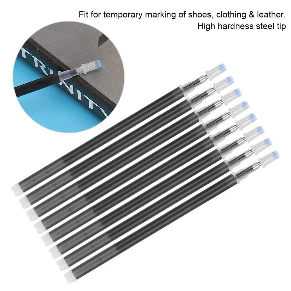 4-Color Heat Erasable Pens Refills for Fabric Leather Marking - 100 ...