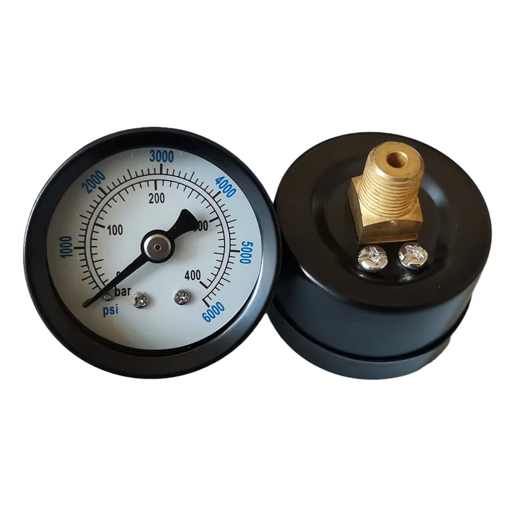 DHgate.com:PCP High Pressure Gauge Dia. 40mm 1/8'' NPT Rear Back 400 ...