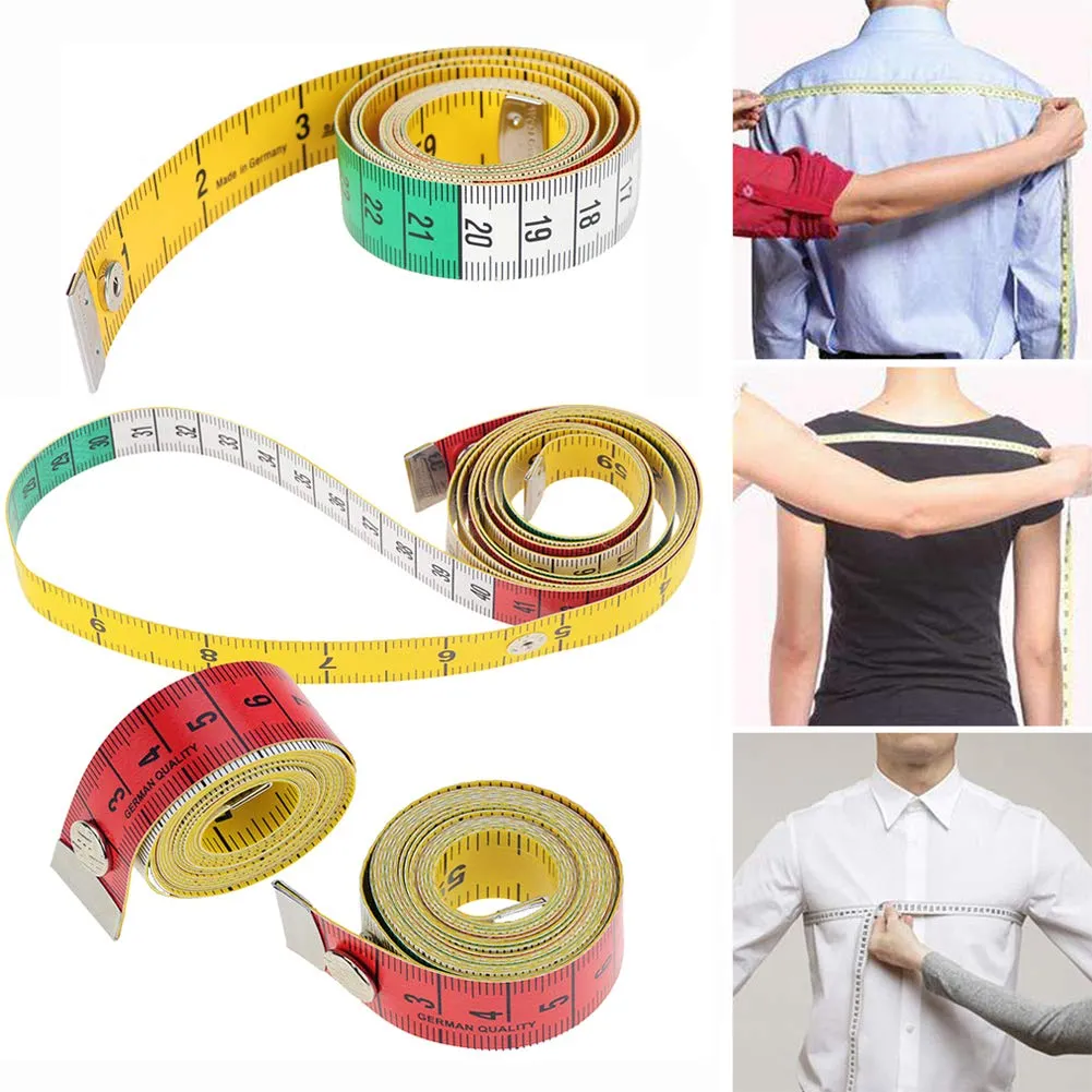 DHgate.com:Double-Sided Soft Measuring Tape: 1.5-Meter Tailors Roll for ...
