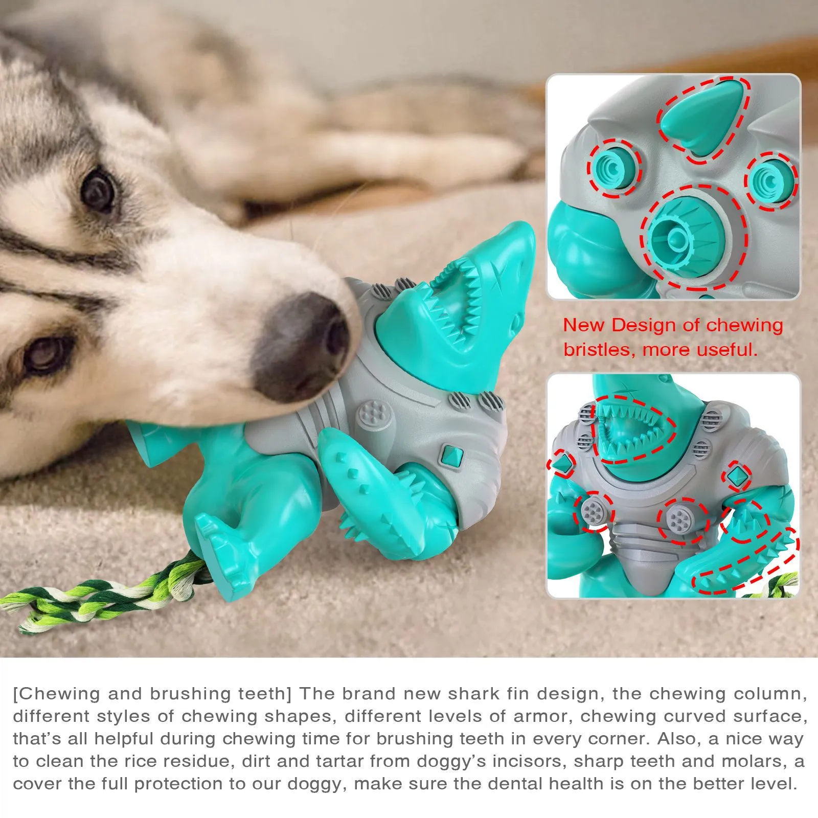 Jaws Dog DHgate.com:Indestructible Shark Dog Chew Toys For Aggressive
