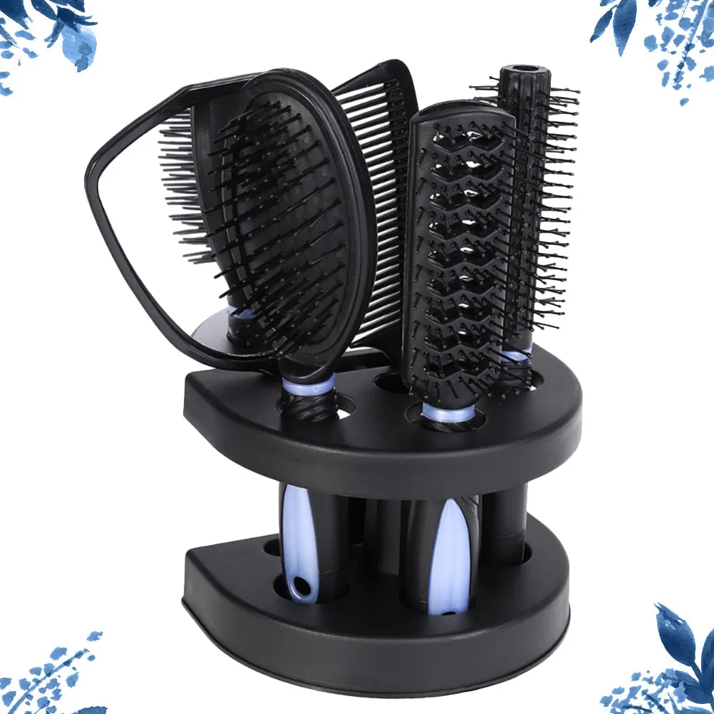 5-Piece Mirror Hair Comb Set: Premium Styling for All Hair Types from ...