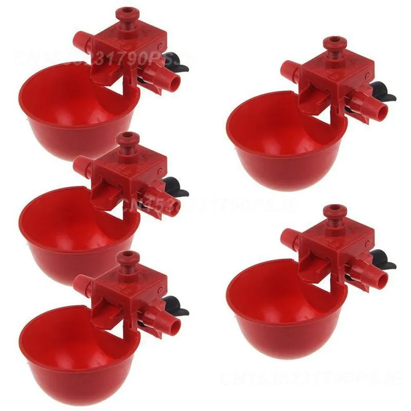 DHgate.com:5-Pack Automatic Red Chicken Drinkers: No-Spill Poultry ...