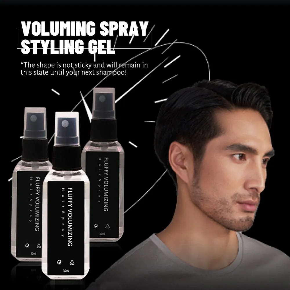 Non-Sticky Volumizing Styling Gel for Fluffy Hairstyles, 200ml Pump ...