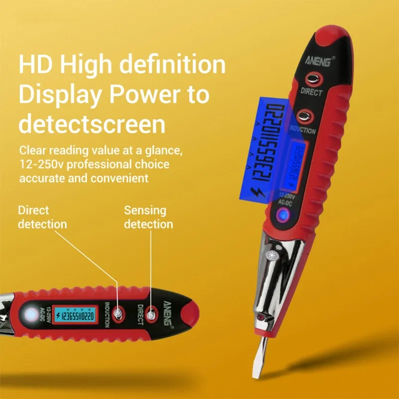 DHgate.com:Live Wire Electrical Tester with LCD Display and Breakpoint ...