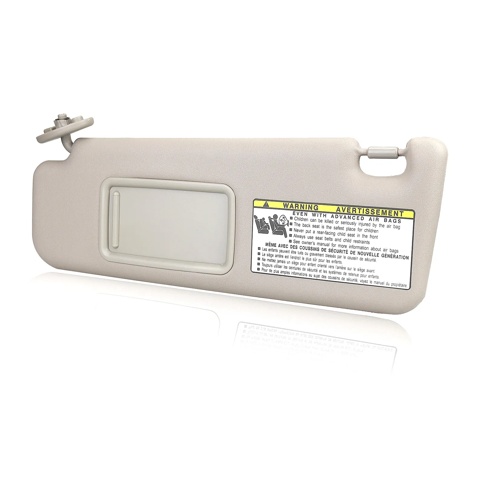 Beige Sun Visor for Toyota 4Runner 2004-2008 74320-3D050-B0 Left Driver ...