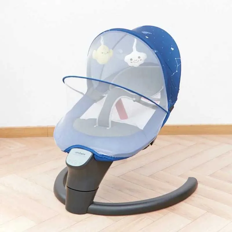 Electric Baby Swing Rocker Cradle with Auto-Soothing Features for ...