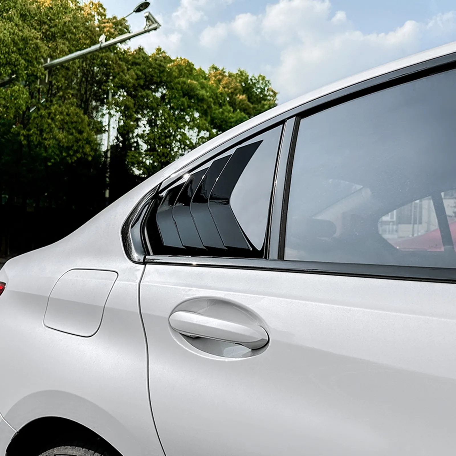 Rear Window Side Louver Shutter Trim for BMW 3 Series G20 - Windshield ...