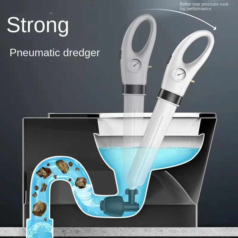 Large Water Pump Pliers & Drain Blaster: Powerful Pneumatic Dredge ...