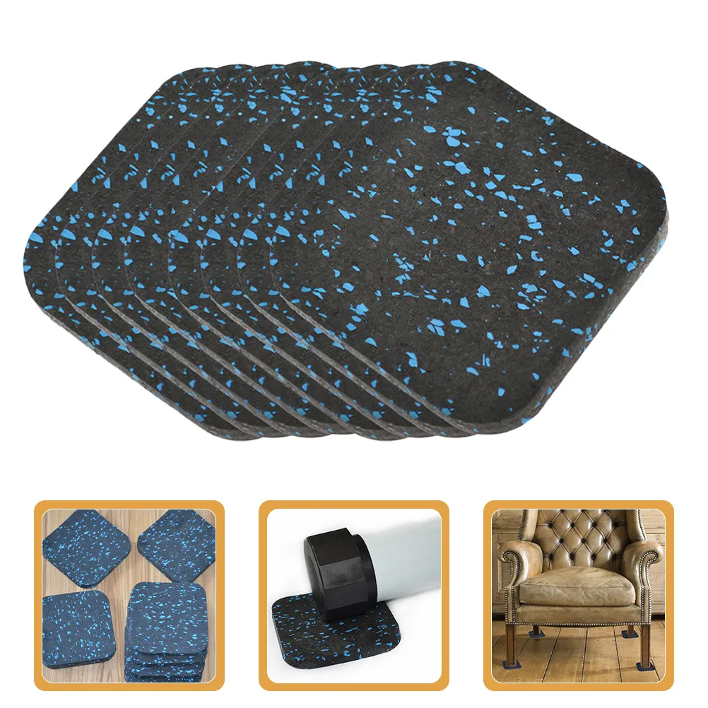 DHgate.com:8 Pack Rubber Treadmill Mat with Shock Absorption - Gym ...