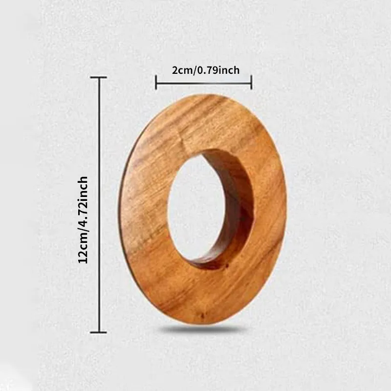 2024 Wooden Coffee Filter Holder Stand - Conical Origami Tea Water ...