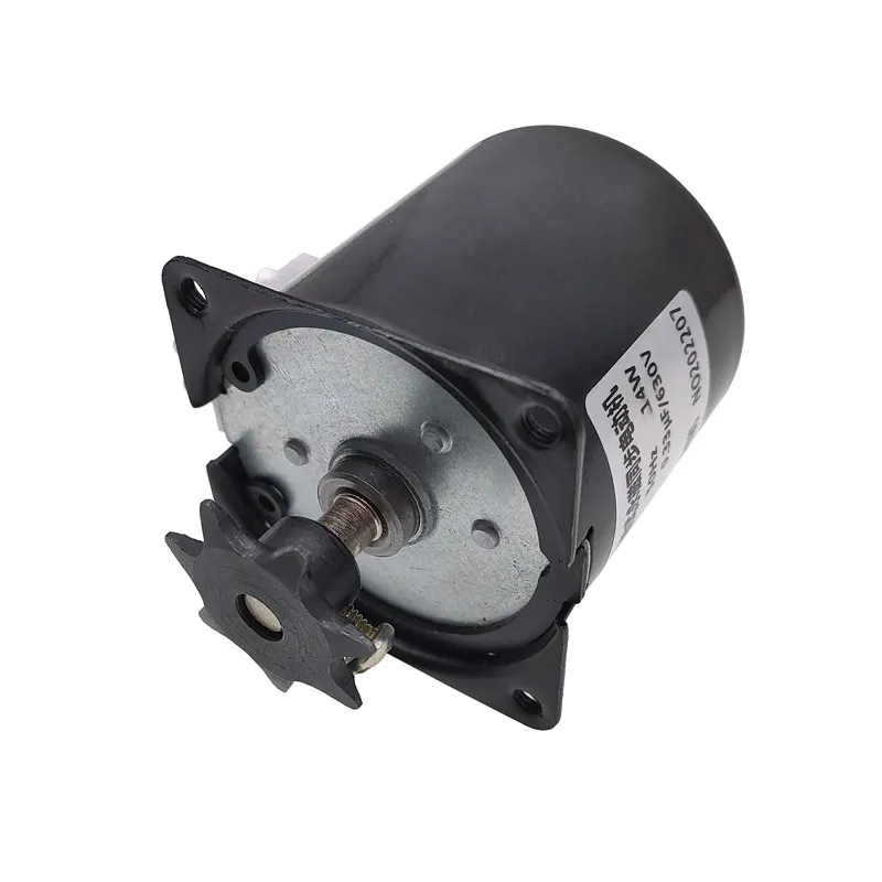 Claw Pole Synchronous Motor AC220V 14W, 2.5/5/10RPM Gear Motor w/ Chain ...