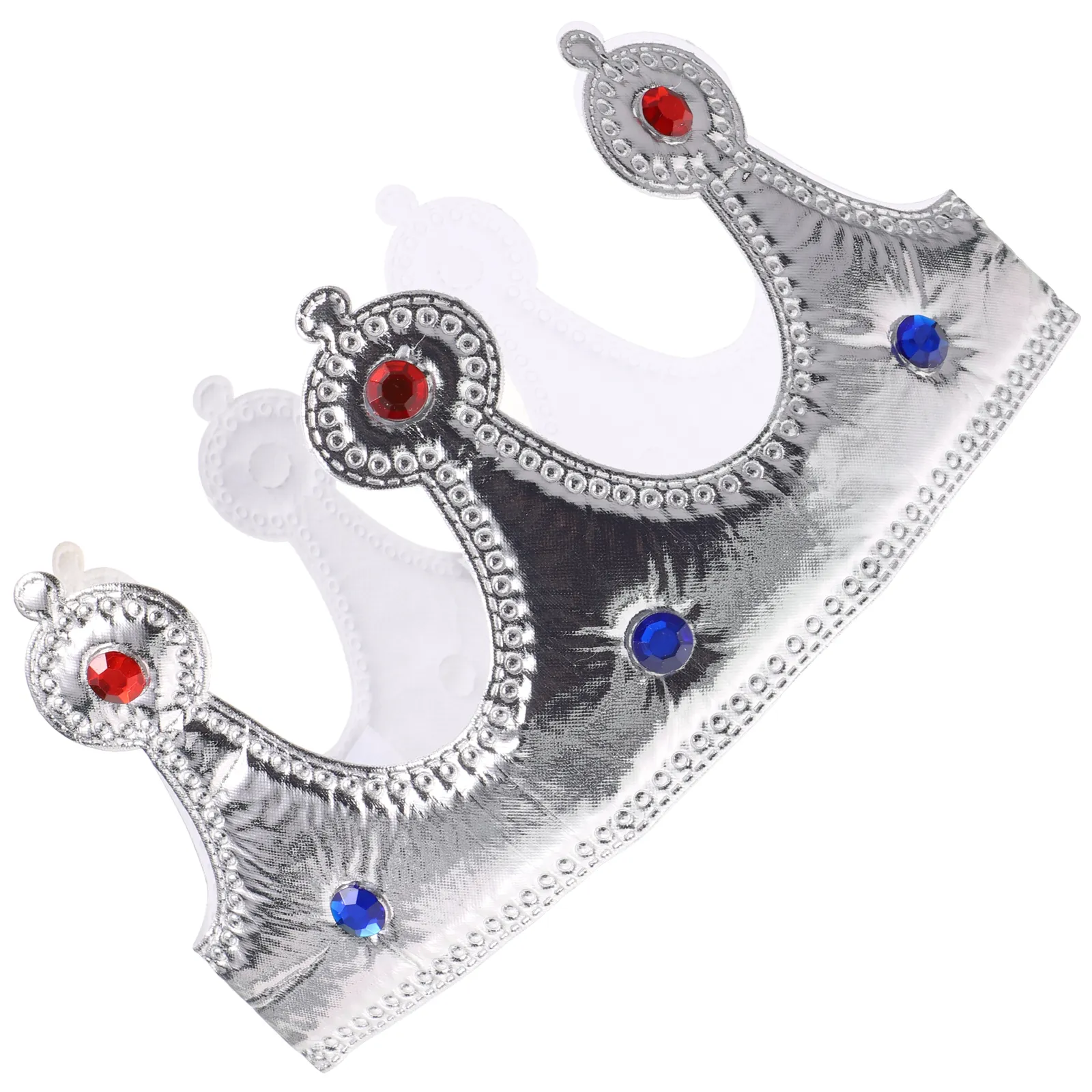 DHgate.com:Majestic Birthday Crown Hats: Golden and Silver Party ...