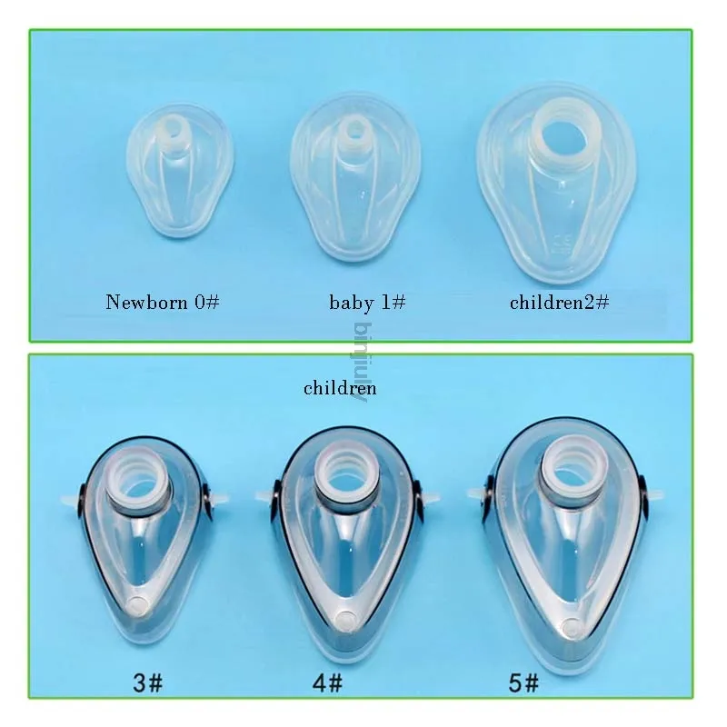 Reusable Silicone Neonatal Adult Anesthesia Oxygen Mask for Simple ...