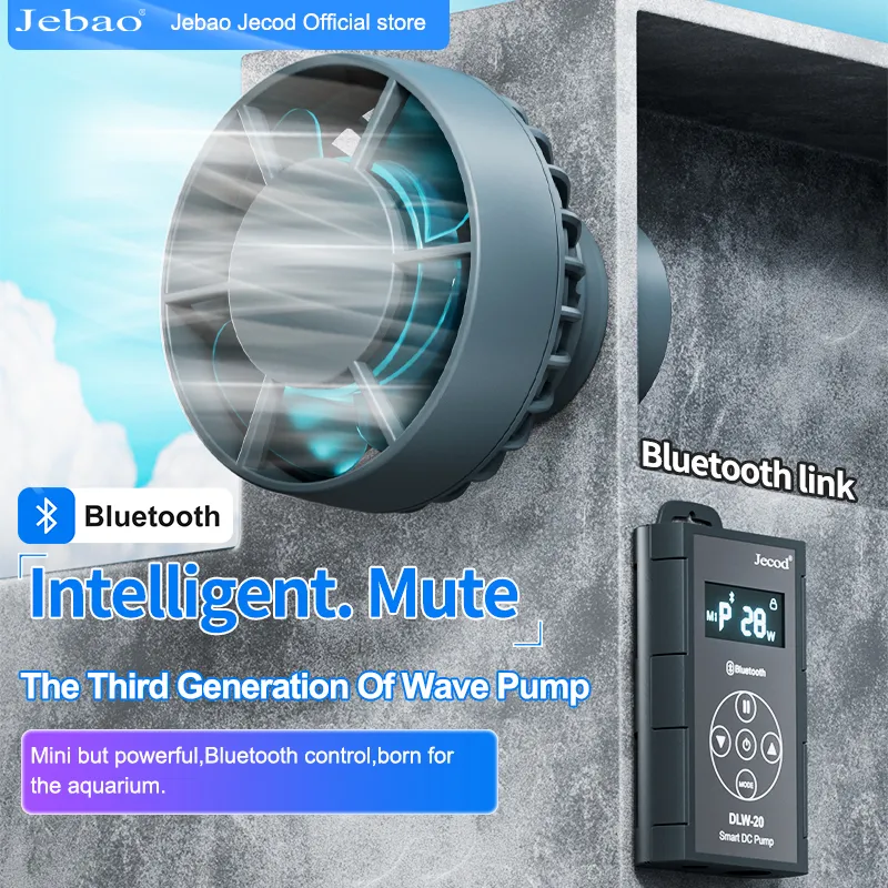 Jebao Jecod DLW Series Bluetooth Aquarium Wave Pump: App Controlled DC ...