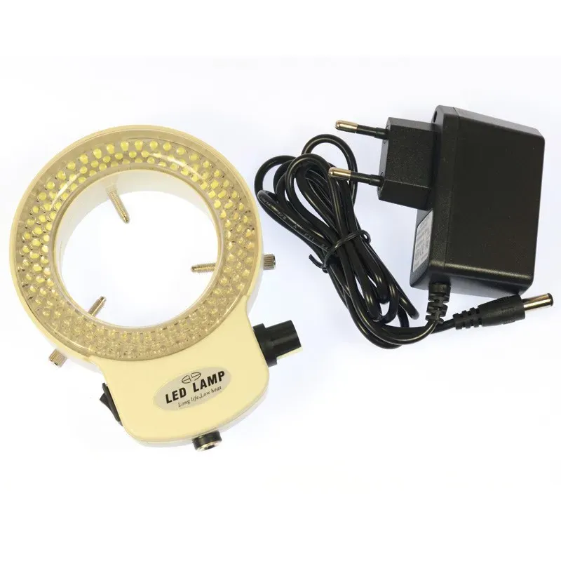Adjustable 144 LED Ring Light Illuminator Lamp for Stereo Microscope ...