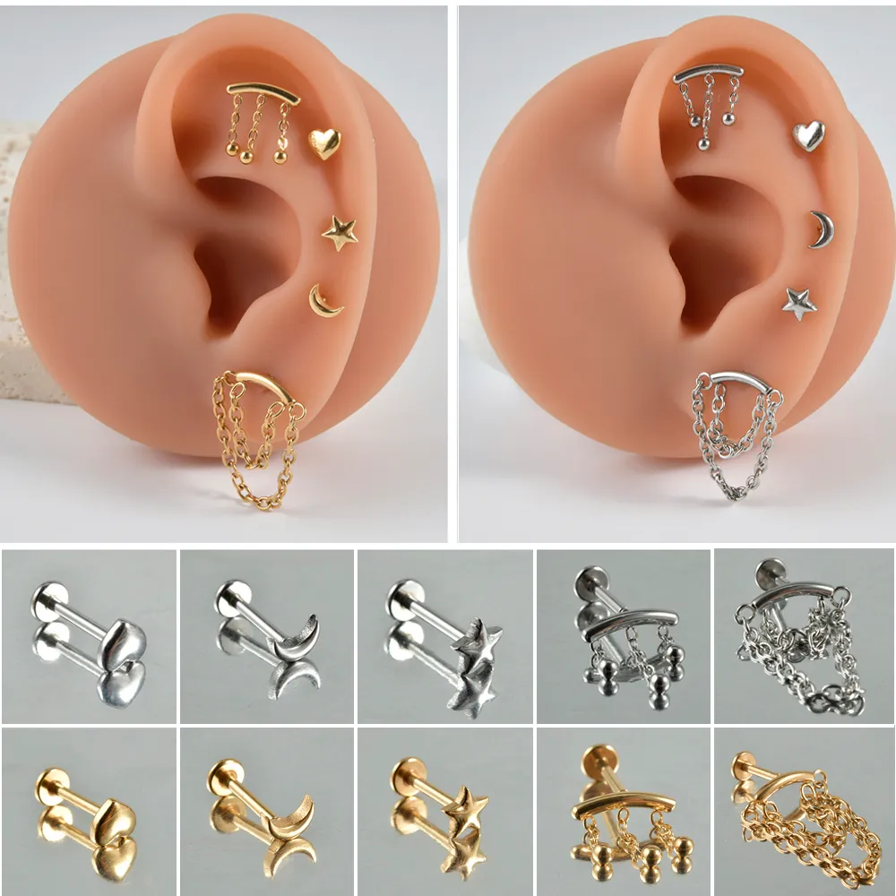 Helix piercing jewelry surgical steel store
