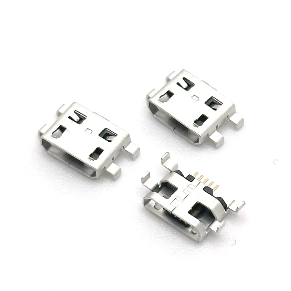 DHgate.com:Micro USB 5-Pin 0.8mm Female Connector with Hole for Mobile ...