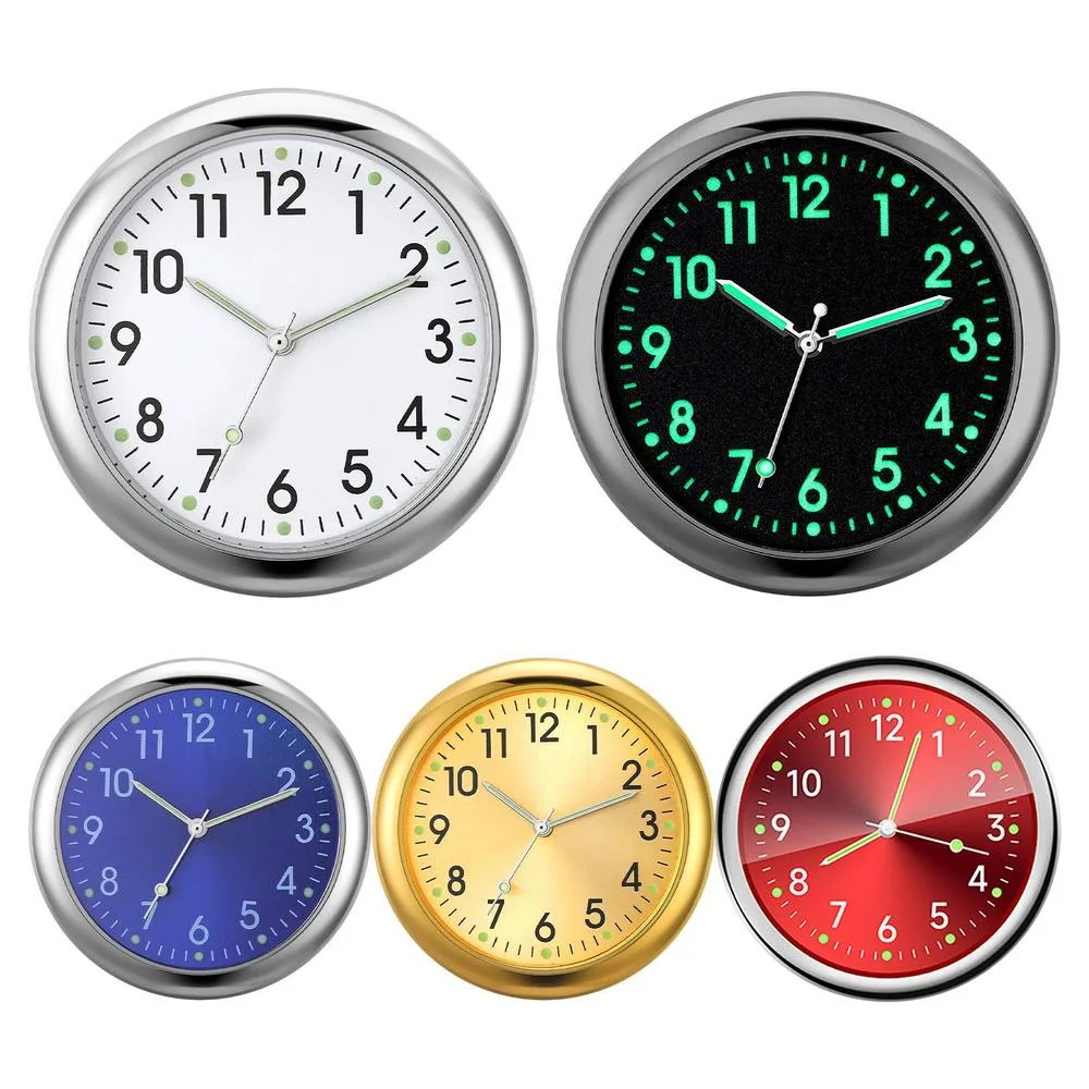 Optimized product title: Quartz Car my dashboard Analog Clock with Time ...