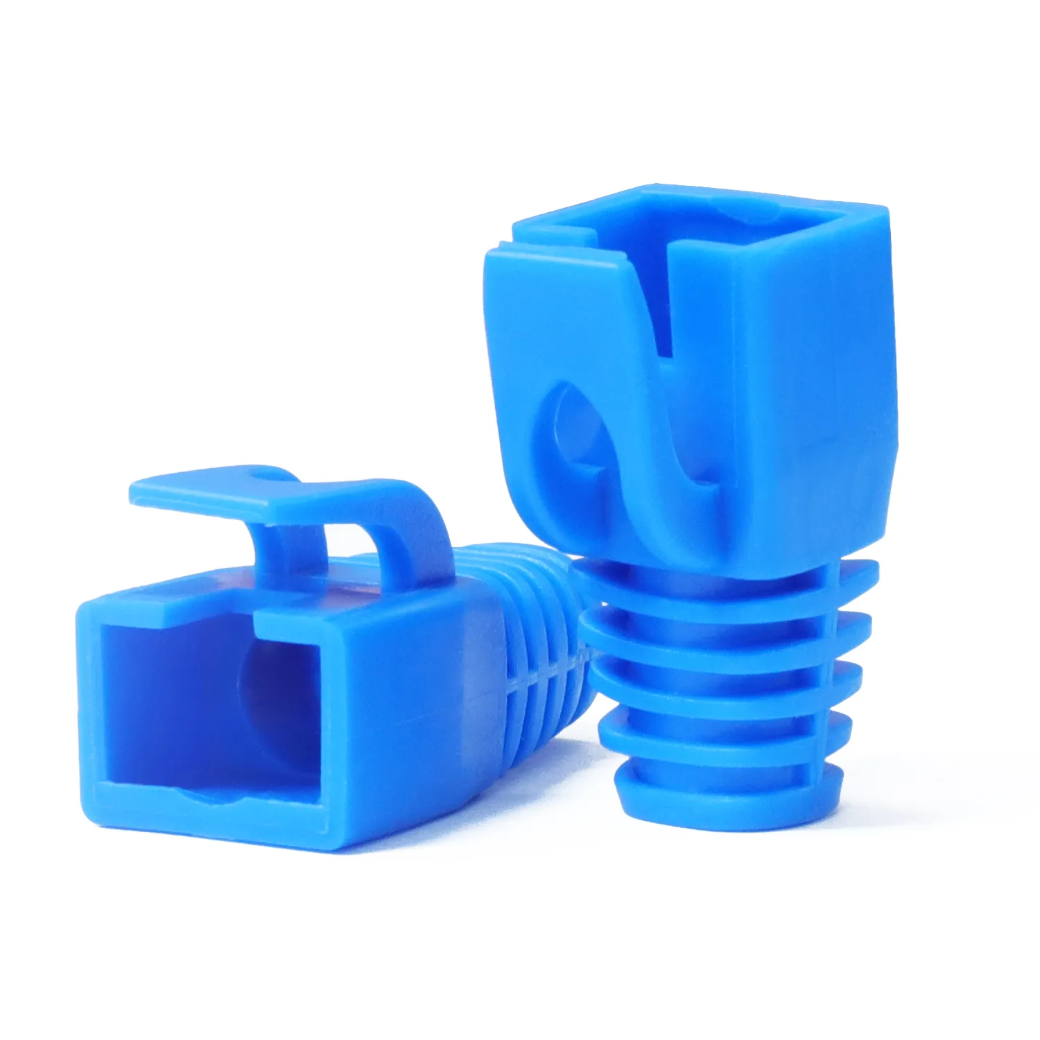 50-Pack ZoeRax Cat6A/Cat7 Ethernet RJ45 Connector Boots, Soft Strain ...