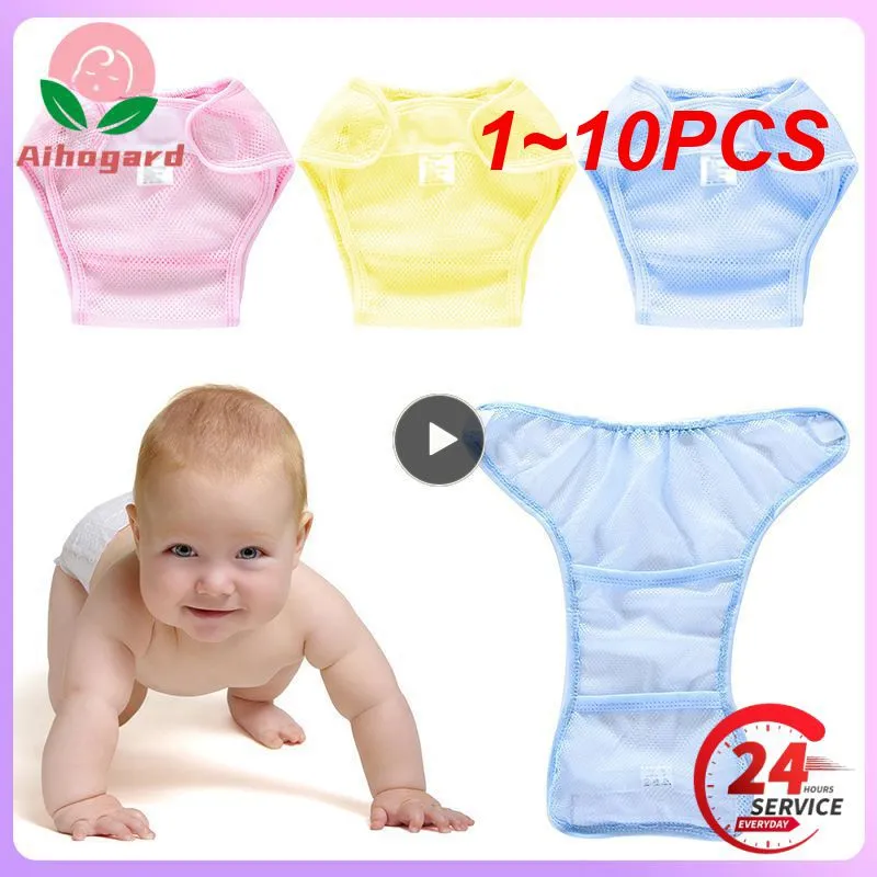 Adjustable Soft Cotton Baby Washable Cloth Diapers with Reusable Pocket ...