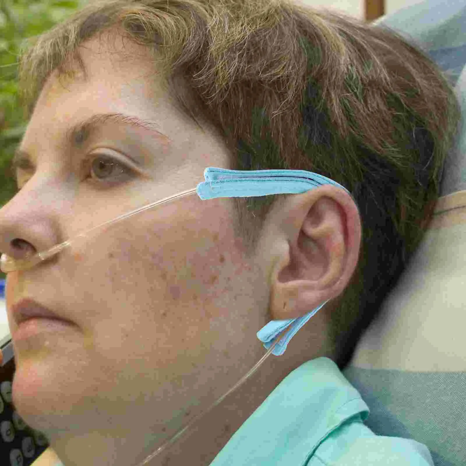 Soft Silicone Ear Cushions Earloop Protectors with Headgear Strap Cover ...