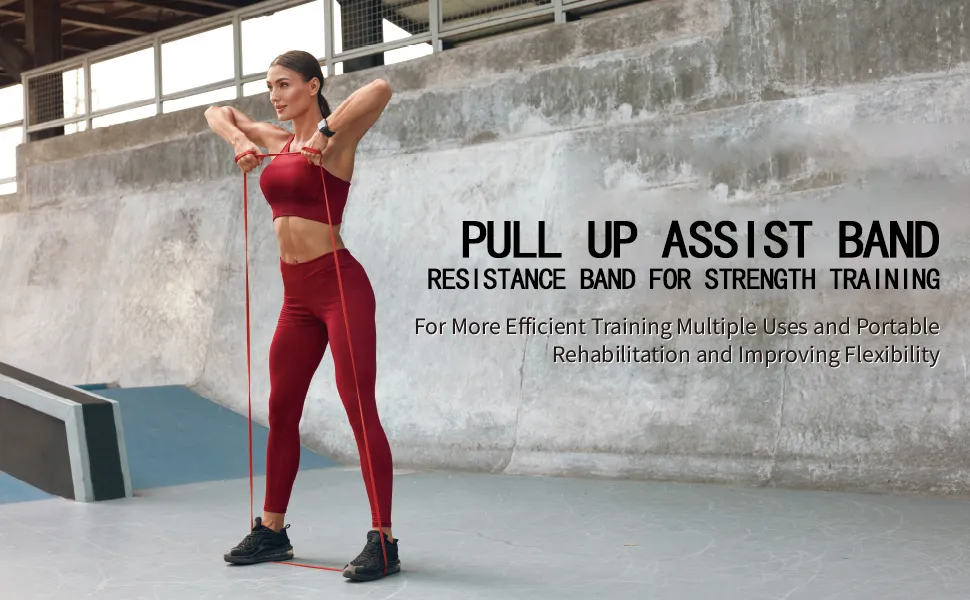 Pull Up Assistance Resistance Bands for Muscle Training Exercises with ...