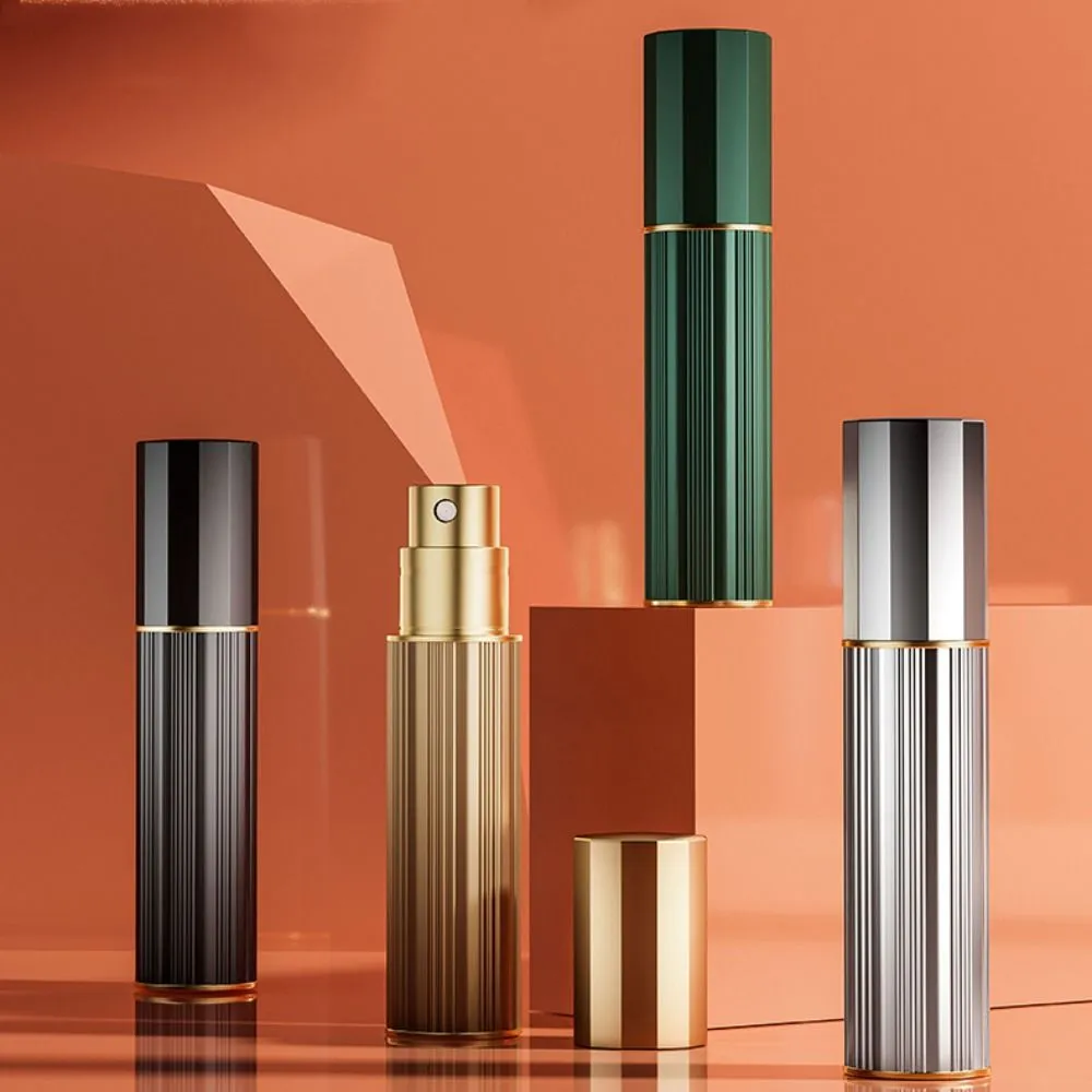 5ml Aluminum Perfume Atomizer, Refillable Bottom-Fill Travel Spray ...